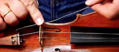 How to String a Violin – Summerhays Music Center